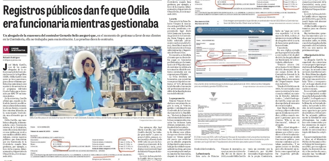 Contradicciones y registros comprometen la defensa de Odila Castillo ...