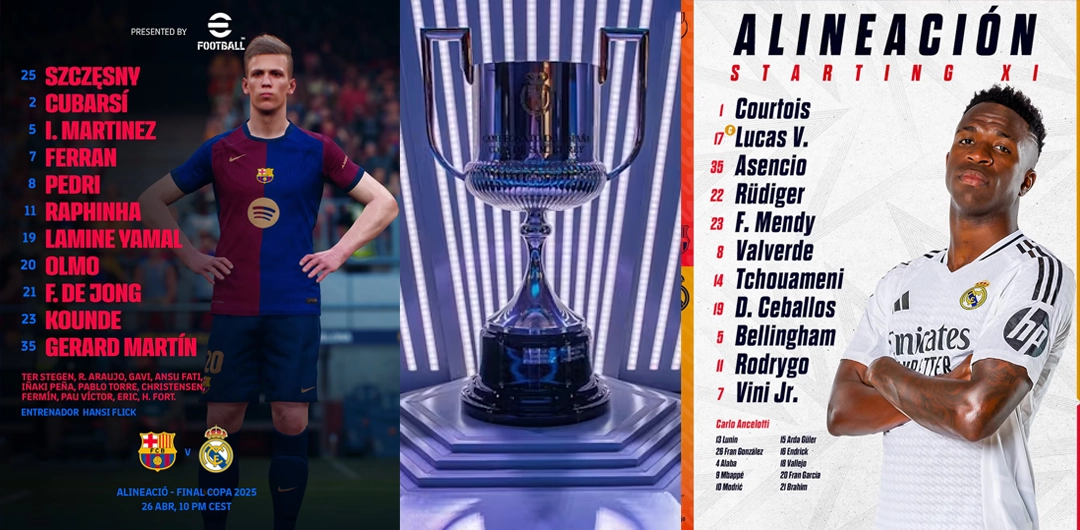 Clásico en la final de la Copa del Rey: Barcelona y Real Madrid se ...