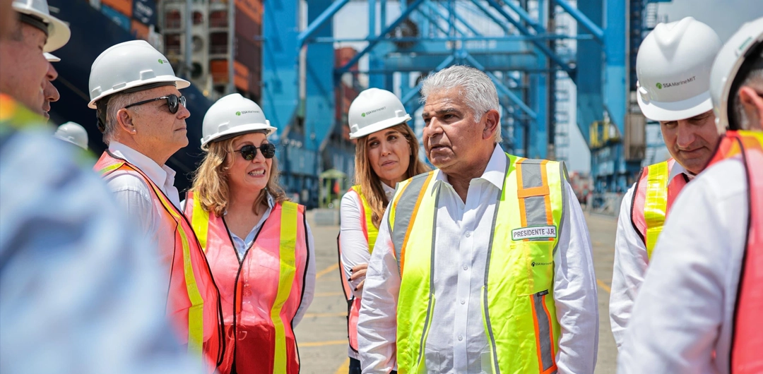 Presidente Mulino visita Manzanillo International Terminal en Colón ...