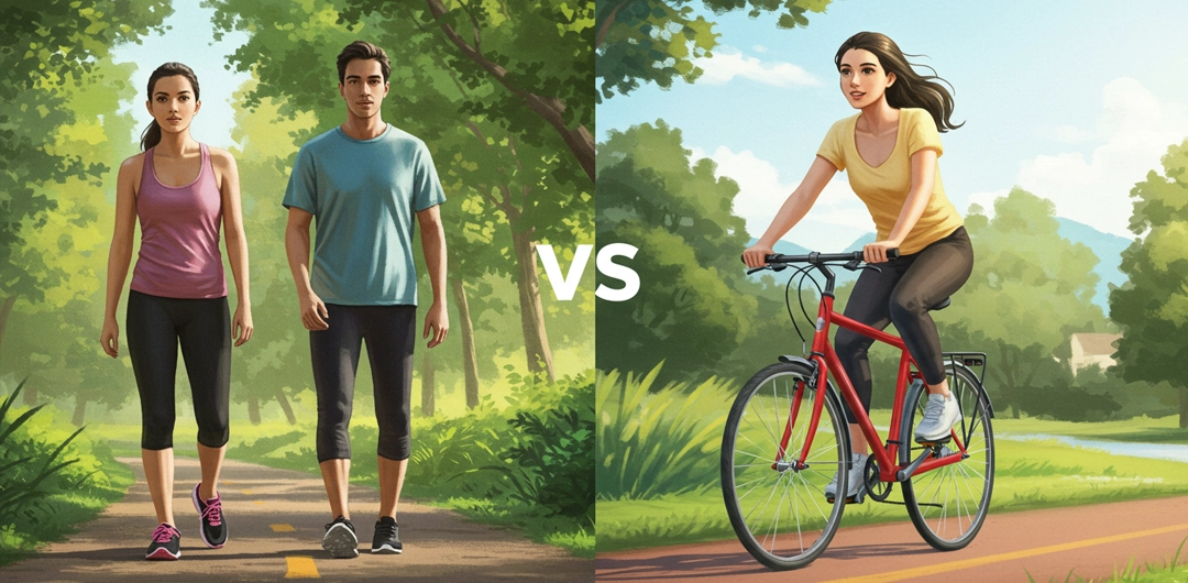Caminar vs. Andar en Bicicleta: ¿Cuál es la Mejor Opción para Perder ...